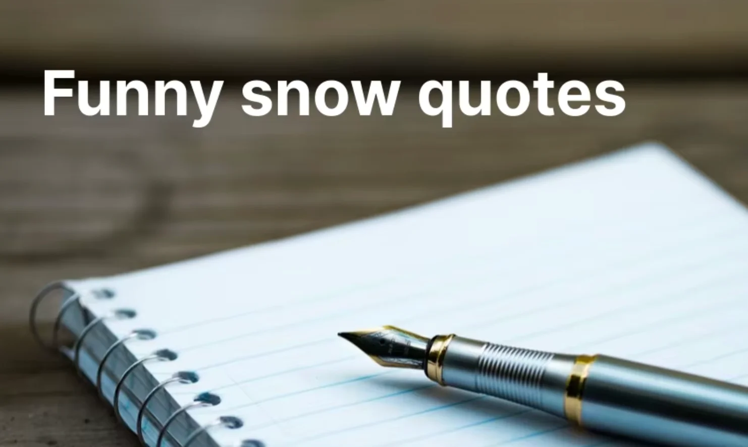 Funny Quotes About Snow Days | Hilarious Winter Humor & Snow Day Jokes